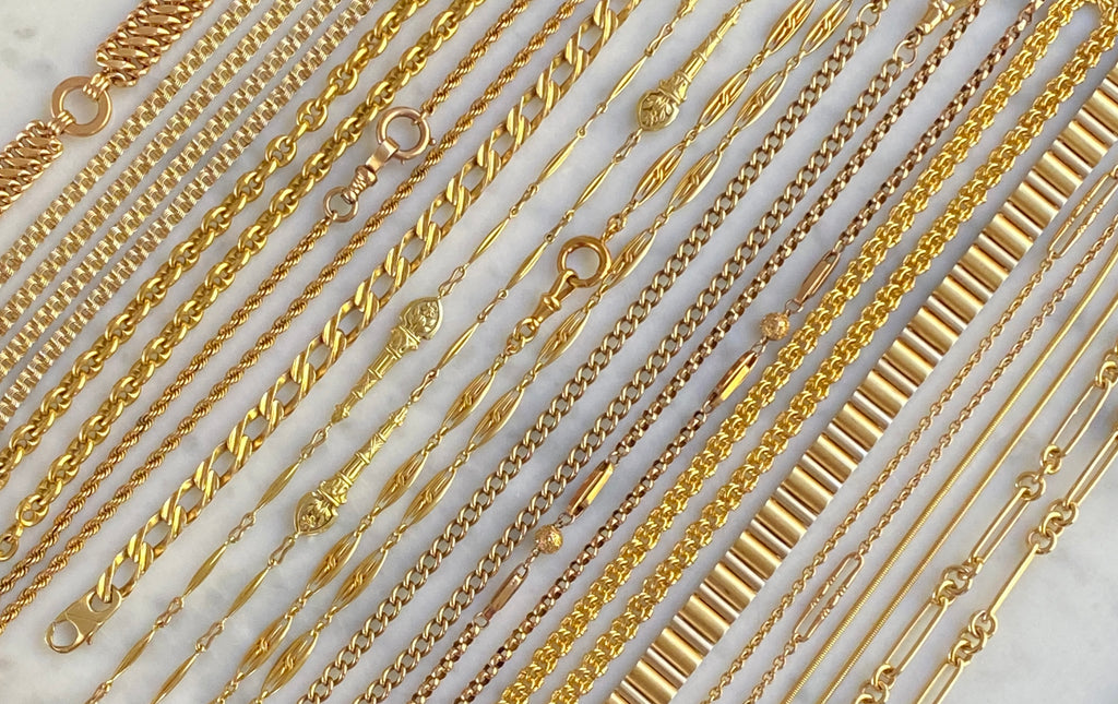 A Guide to Vintage and Antique Chains – Alpha & Omega Jewelry